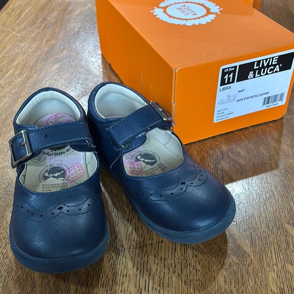 Livie & Luca | Shoes | Livie Luca Navy Blue Mary Janes | Poshmark